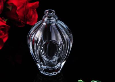 China 100ml Clear Car Carrying Refillable Empty Glass Perfume Bottle for sale