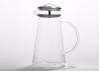 China Eco friendly Glass Tableware Heat Resistant Clear Glass Teapot Home Daily Use for sale