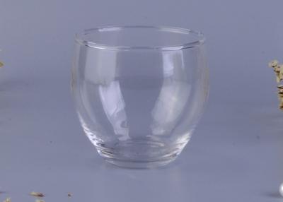 China Clear rotatable round blown drinking glasses tumblers Highly transparent for sale