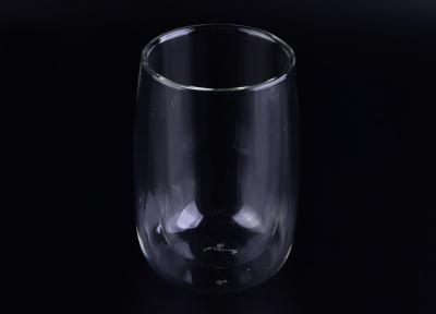 China 14 Oz Durable Borosilicate Drinking Glasses Heat Resistant Mouth Blown for sale