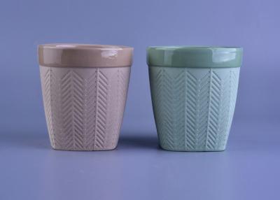 China A vela cerâmica feita sob encomenda do teste padrão matte da árvore range com 2 cores vitrificada para dentro à venda