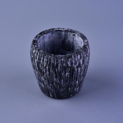 Cina Linee di albero porta-candela votivo concreto dall'elaborazione fatta a mano in vendita