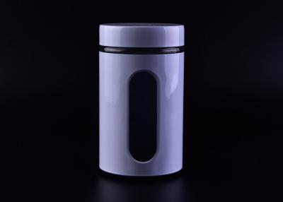 China Screw Cap Food Storage Wine Glass Mason Jars With Lid , 950ml Volume for sale