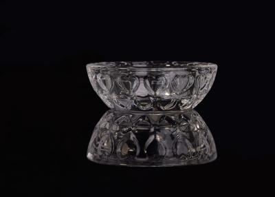 China Van de het Glasthee van hartdebossed de de Lichte Houders/Kruiken van de Glaskaars voor Huwelijkspartij Te koop