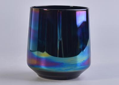 China Machine Geblazen van de het Glaskaars van het Decorhuwelijk de Houders Mooi Ionenplateren Te koop
