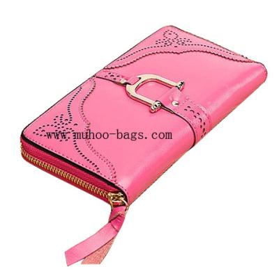 China Fashion Pink women Wallet, Purse MH-2063 for sale
