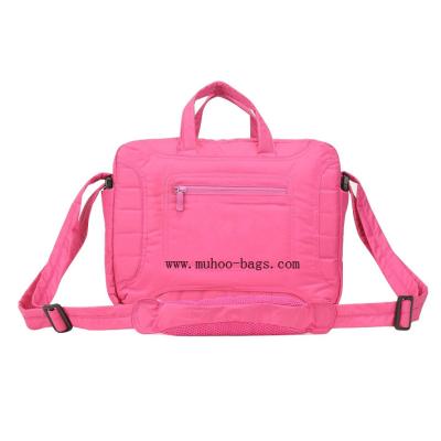 China Fashion Pink Brief Case,Computer shoulder Bag, Laptop Bag (MH-2048) for sale