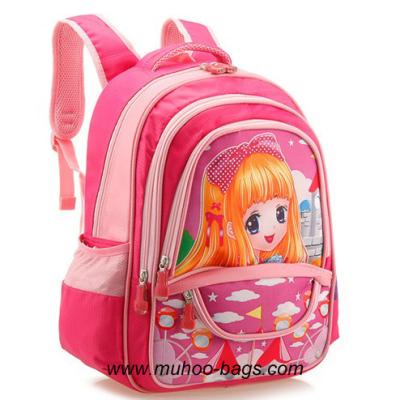 China Children bag, backpack,travel bag,School bag MH-2129 Fushia for sale