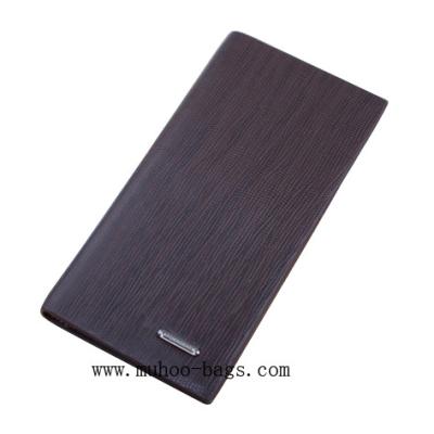 China Fashion Brown Leather Men Travel Wallet (MH-2078) for sale