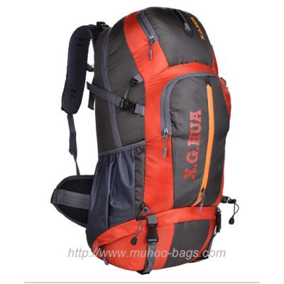 China Fashion Orange Nylon Outdoor Sports Climbing Backpack for Hiking (MH-5012) for sale