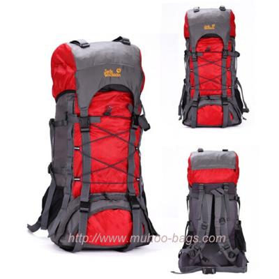 China Fashion Red Nylon Outdoor Sports Climbing Backpack Bag for Hiking (MH-5011) for sale