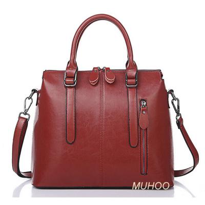 China Fashion ladies red leather bags for business ( MH-6066) for sale
