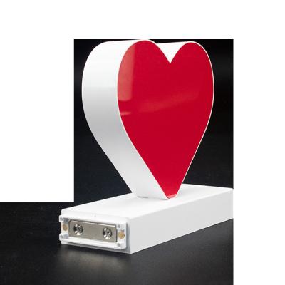 China ABCMIX Retail Store Patented Magnetic LED Alphabets, DIY LED Letter with CE - Heart Shape for Christmas LED Decor factory
