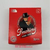 Quality Smoking King Slim Red Rolling Paper Rolling Paper Slow Burning Papers. for sale