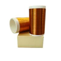China Thermal Class 155 Polyester Enamelled Cable PEW Grade Two Non Weldable ROHS Approved for sale