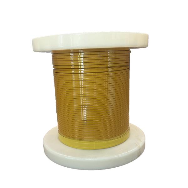 Quality Polyimide Corona Resistant Enameled Flat Copper Wire Rectangular 2mm - 8mm Width for sale