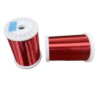 China Silk Covered Wire for Sing twisting/Multiple twisting Breakdown Voltage >1500V for sale