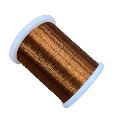 China Fios de cobre isolados revestidos com esmalte de grau de temperatura 155C para e desempenho em vermelho natural ou verde à venda
