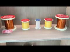 Polyamide imide geëmailleerde hoogtemperatuurmagneetdraad AIW graad twee voor motoren AWG 38-12
