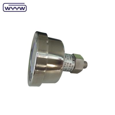 China SS Industrial Digital Pressure Manometer / Intelligent Pressure Gauge Back Connection for sale