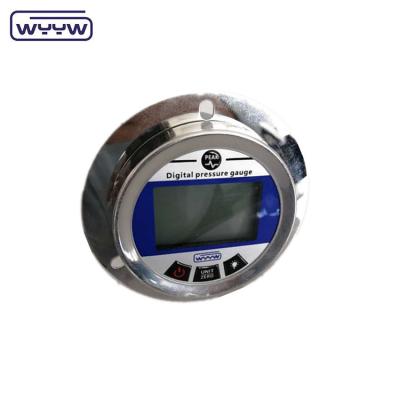 China SS Industrial Digital Pressure Manometer / Intelligent Pressure Gauge Back Connection for sale
