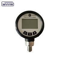 China 63mm Bar Digital Pressure Gauge Bottom Mount Connection Thread Customized for sale