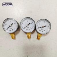 China 40mm plastic compressed gas pressure gauge for sale