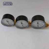 China 40mm plastic compressed gas pressure gauge for sale