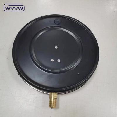 Cina Dimensione del quadrante 250mm fondo M20X1.5 acciaio nero generale air pressure gauge azienda in vendita
