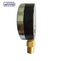 China panel 100mm kg/cm2 flange type pressure manometer for sale