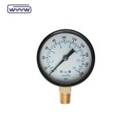 China panel 100mm kg/cm2 flange type pressure manometer for sale