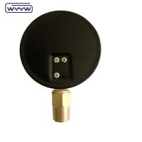 China panel 100mm kg/cm2 flange type pressure manometer for sale