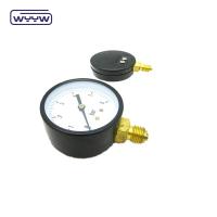 China Panel 100mm Kg/cm2 Flange Type Pressure Manometer for sale