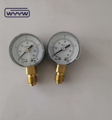 Китай Новый дизайн 1,5 "пластмассовый черный стальной портативный датчик давления продается