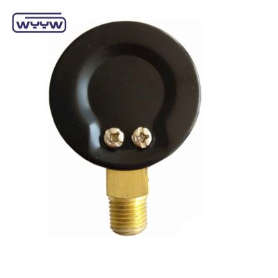 China High quality with competitive price CE EN837-1 water air 1psi (0 - 600 Psi) Npt 1/4 Oil Water  Pressure Gauge for sale