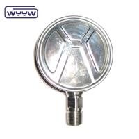 China shock resistant back brass mount  pressure gauge customized range for sale