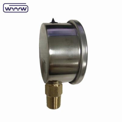 Cina Connessione posteriore manometro di pressione resistente agli urti 60 mm in vendita