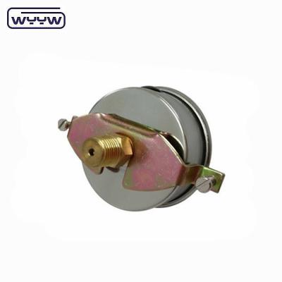 Cina Serbatoio dell'acqua 60 mm U-clampo del manometro di pressione dell'olio con custodia in acciaio inossidabile in vendita