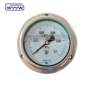 Cina 2.5" Bar Psi Flange Type Pressure Gauge Manometer Pannello montato in vendita