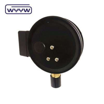 China NO+NC 1MPa Natural Gas Pressure Test Gauge 4 Inch 100mm Electric Contact Manometer for sale