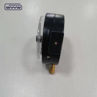 China NO+NC 1MPa Natural Gas Pressure Test Gauge 4 Inch 100mm Electric Contact Manometer for sale