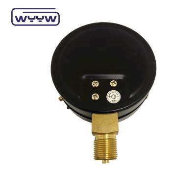 Cina Manometro SS 63mm InH2O Manometro di pressione WC Mbar Manometro di pressione Bellows in vendita