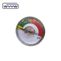 China small back entry dry psi 38mm fire extinguisher manometer for sale