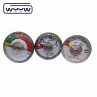 China small back entry dry psi 38mm fire extinguisher manometer for sale