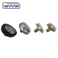 China 38mm Small Fire Extinguisher Pressure Gauge Manometer Back Connection for sale