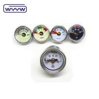 China Customized Mini Pressure Gauge Mounting Type Back Mounting for sale