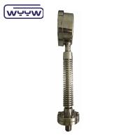 China Customized High Temperature Pressure Gauge 100mm With Radiator for sale