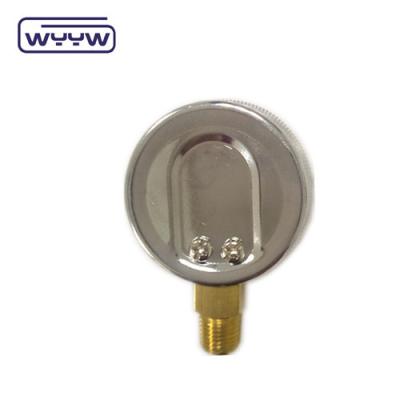 Cina Indicatore di pressione del connettore NPT per ossigeno industriale CO2 Ammonio in vendita