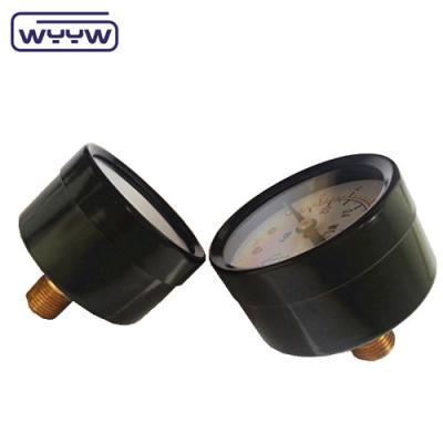 China Analog-Ökonomie-Druckmessgerät Originalstandort Hergestellt in Analog-Display Kg usw. Druckbereich for sale