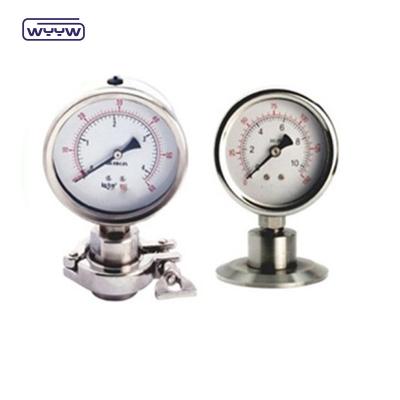 China 9.Diaphragm Seal Pressure Gauge for sale